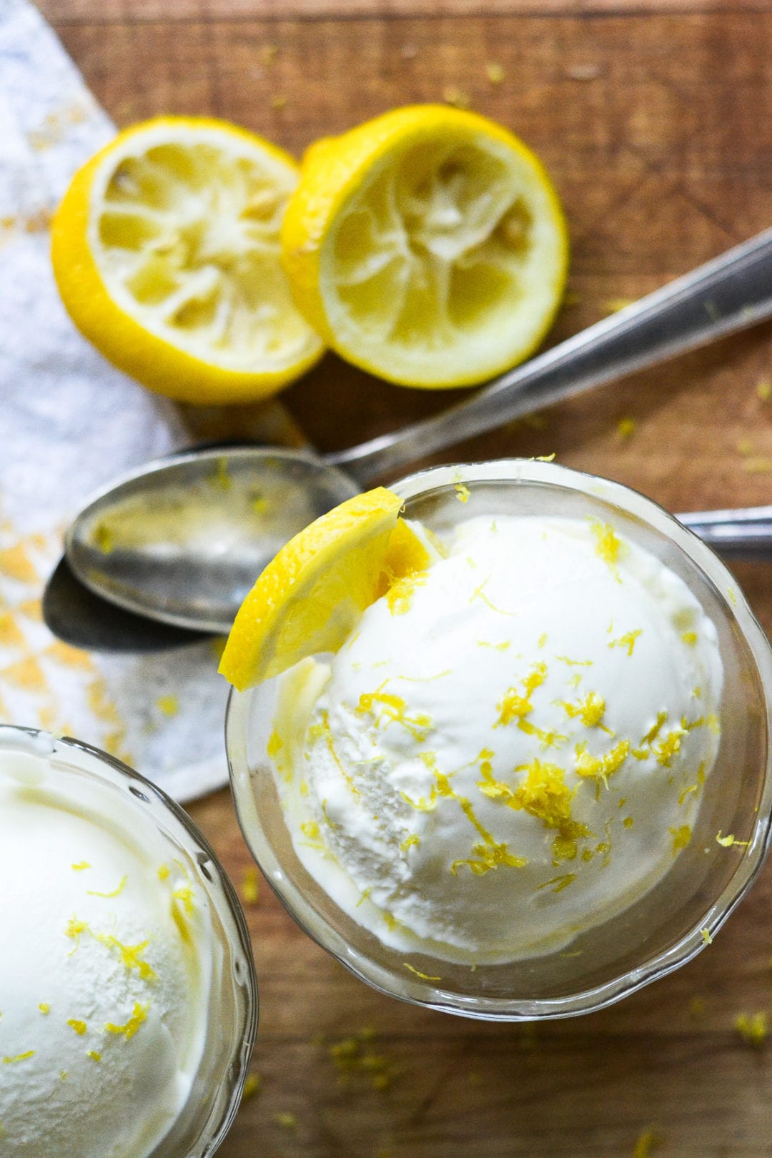 Fresh Lemon Ice Cream • The View from Great Island