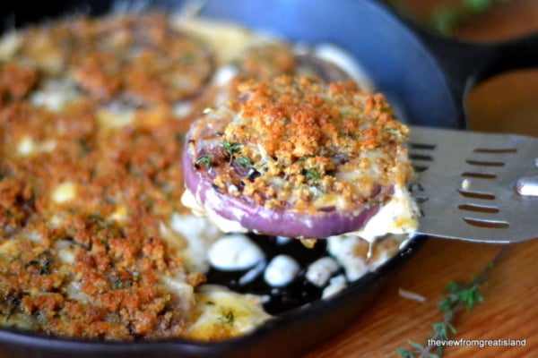 Delicious and Easy Red Onion Gratin • The View from Great Island