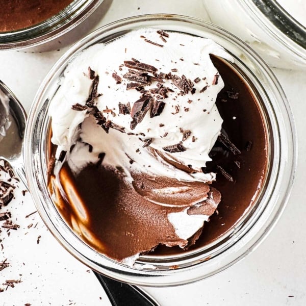 Chocolate Pot de Crème • Easy No Bake Recipe!