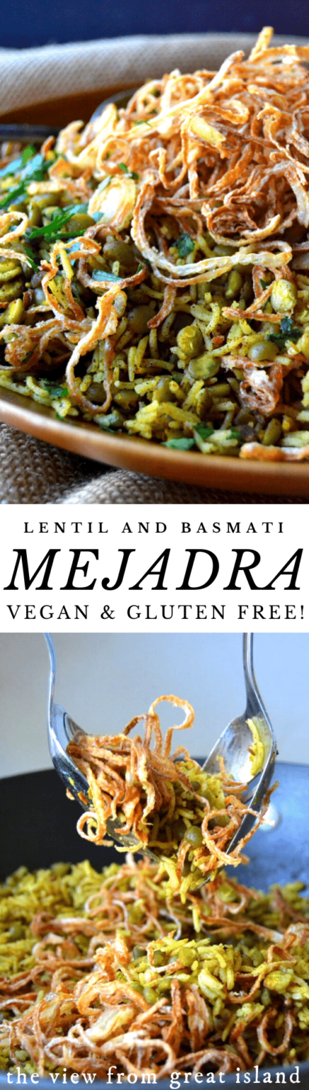Ottolenghi's Mejadra Recipe • The View from Great Island