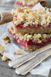 Cranberry Walnut Shortbread Bars • The View from Great Island