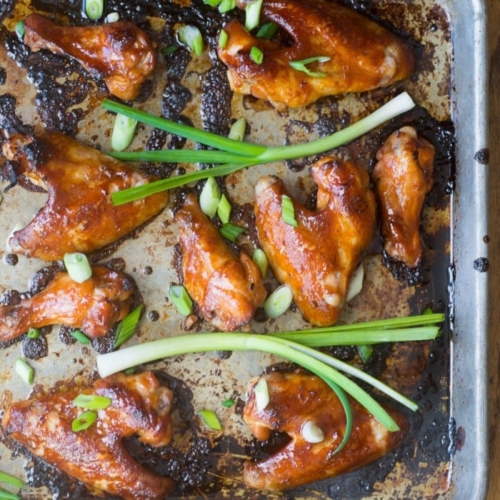 Mahogany Chicken Wings • The View from Great Island