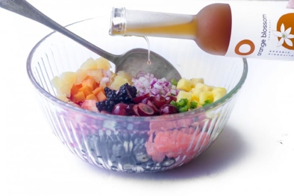 Mixed Fruit Salsa • with Meats, Fish, and Chicken!