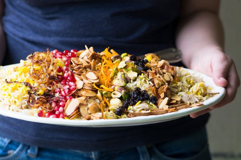 Fragrant Toasted Almond Rice Pilaf • The View from Great Island