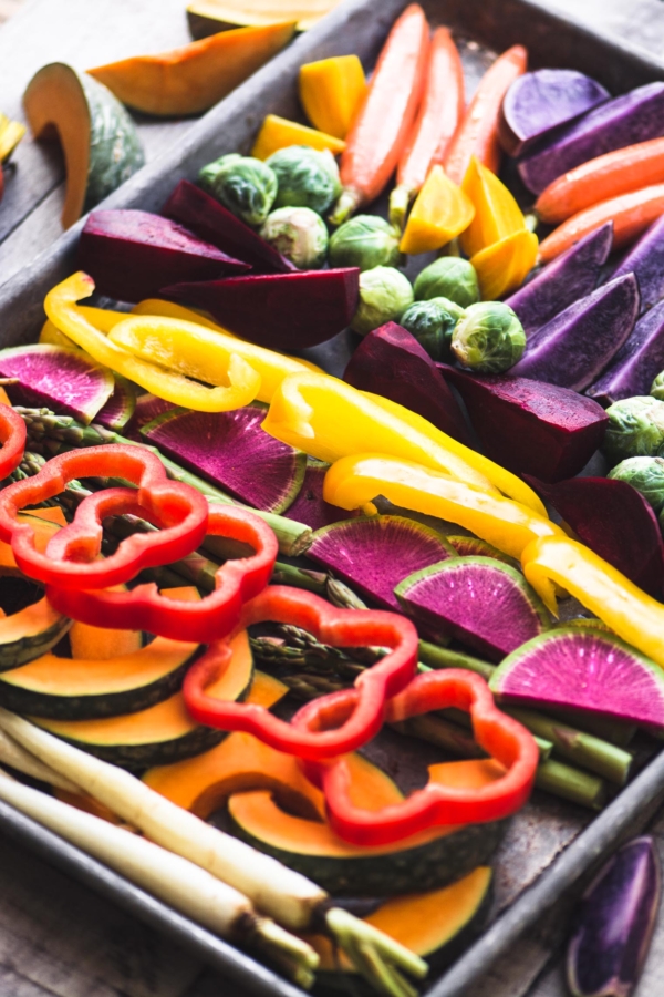 Easy Roasted Rainbow Vegetables • The View from Great Island