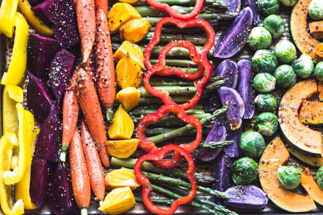 Easy Roasted Rainbow Vegetables • The View from Great Island