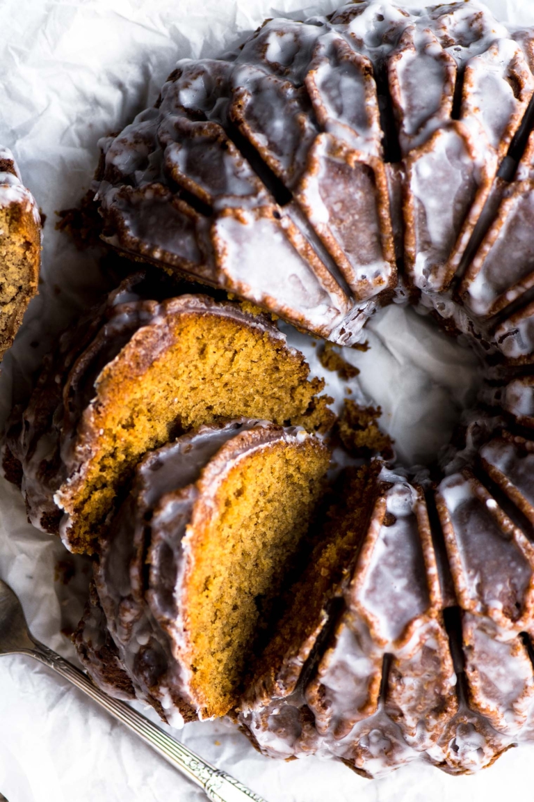 Glazed Gingerbread Bundt Cake • The View from Great Island