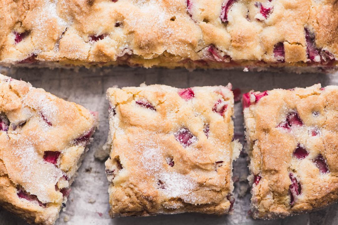 Easy Rhubarb Cake • The View from Great Island