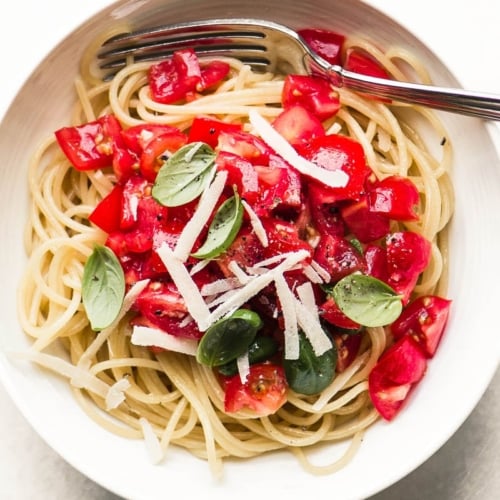 Easy Pasta Alla Checca • The View from Great Island