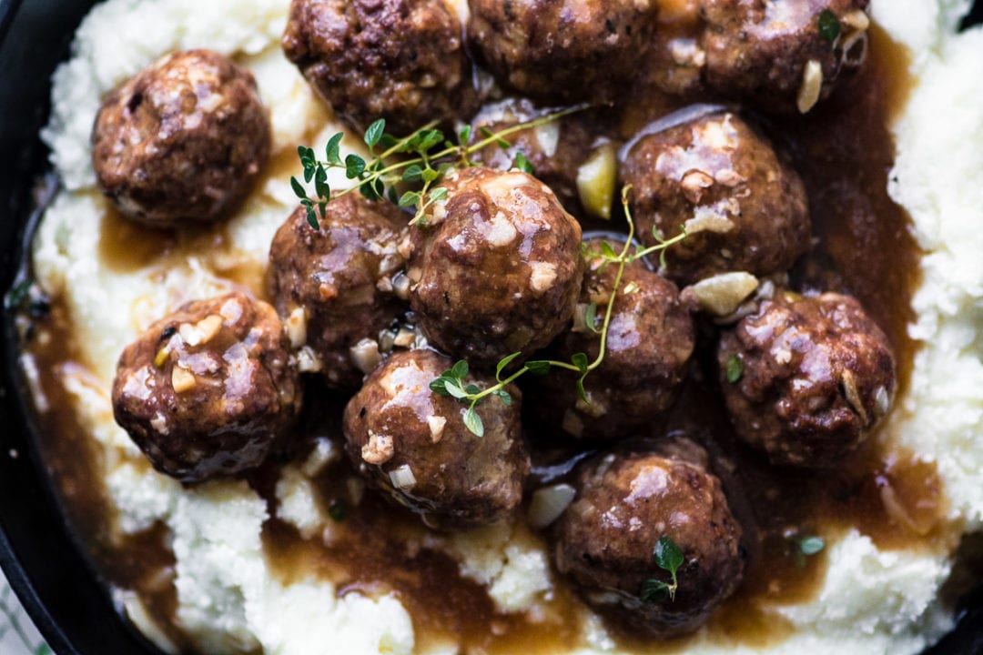 Salisbury Steak Meatballs • The View from Great Island