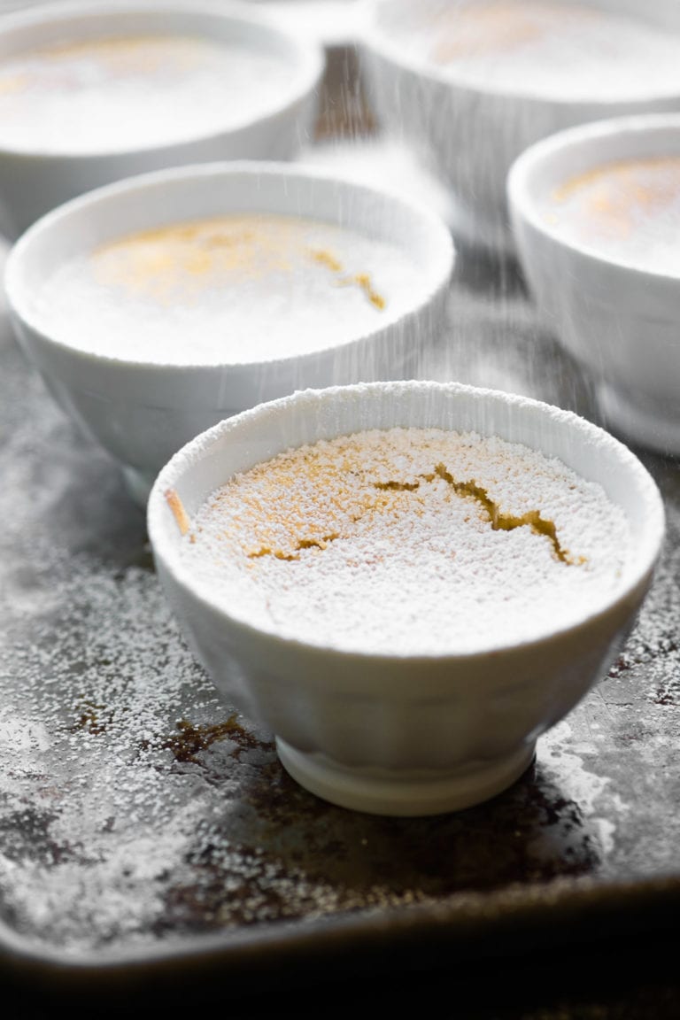 Lemon Pudding Cake (gluten free, or not!)