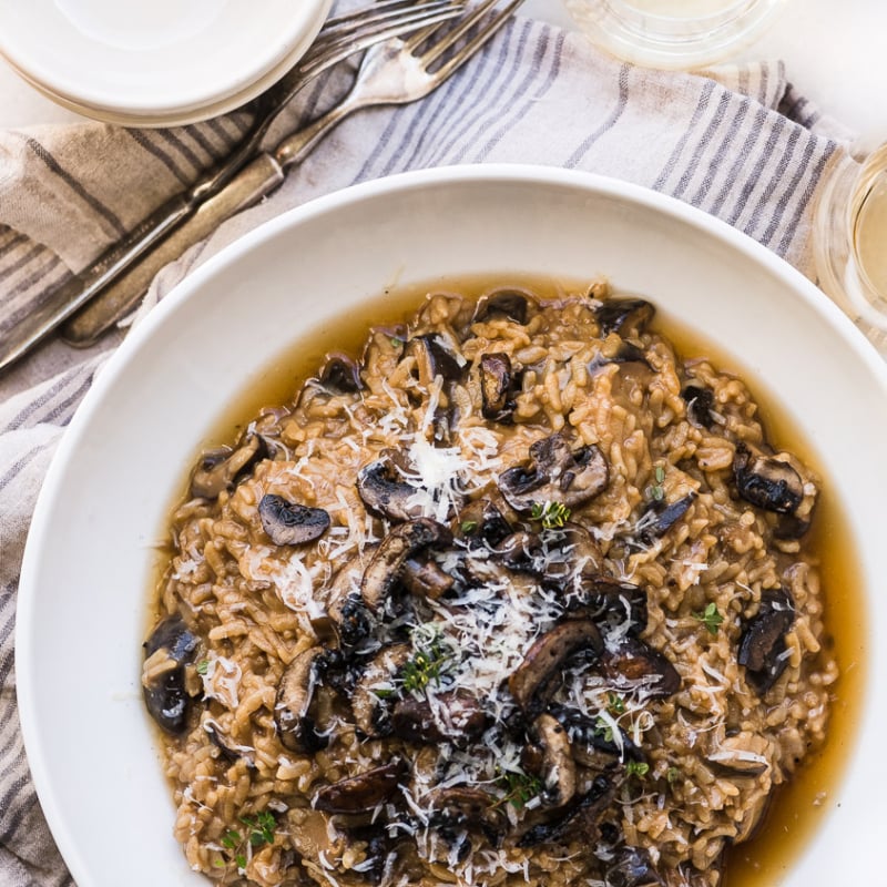 Butternut Squash Risotto • Instant Pot or Stove Top!