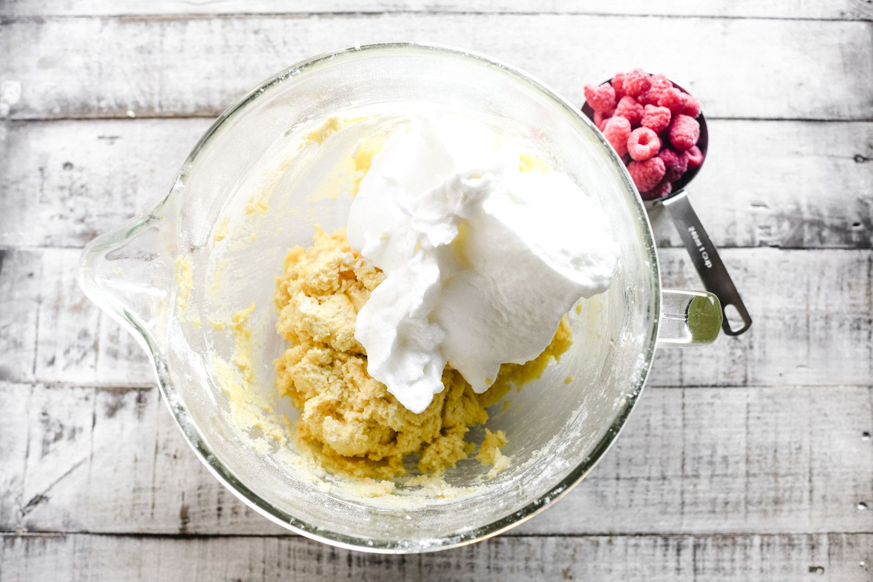 Raspberry Cake with Lemon Buttercream • the perfect cake!