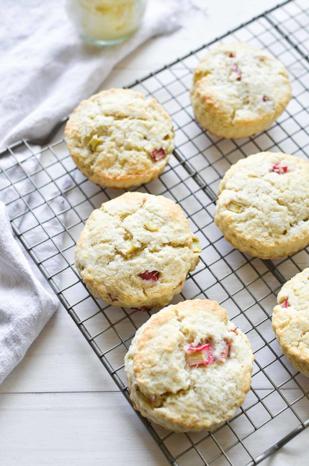 Rhubarb Scones • The View from Great Island