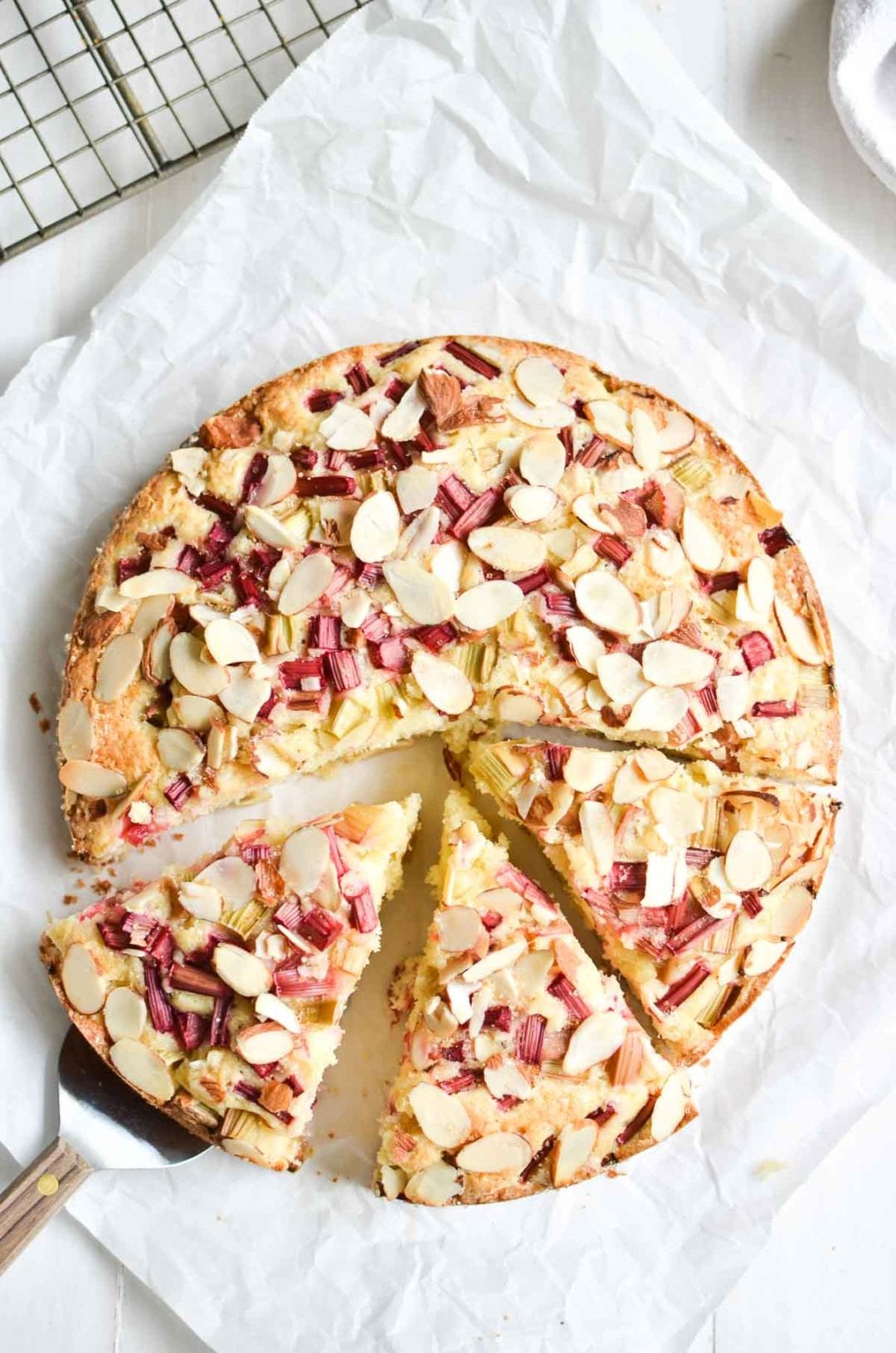 Norwegian Rhubarb and Almond Cake • The View from Great Island