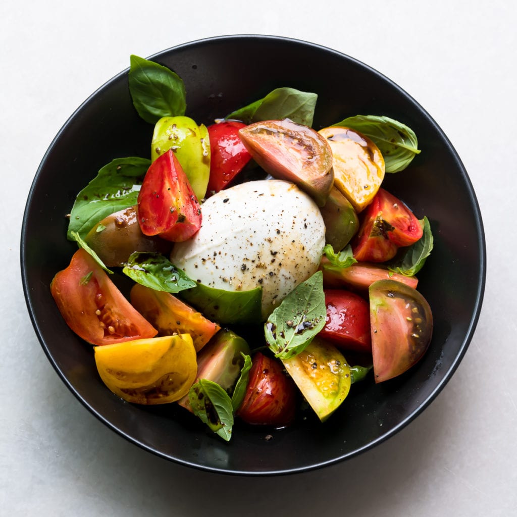 Burrata Caprese Salad • The View from Great Island