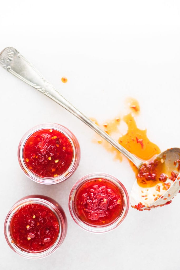 Sweet Hot Red Pepper Jam • The View from Great Island