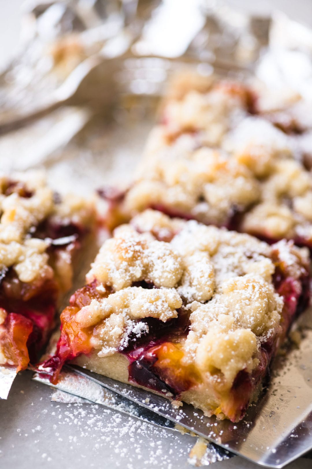 Cardamom Plum Crumble Bars • The View from Great Island