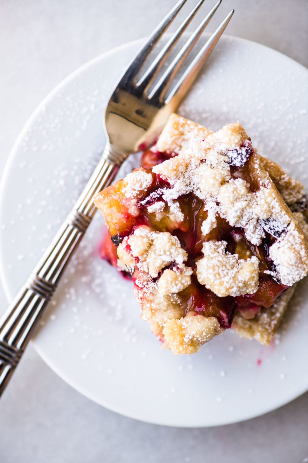 Cardamom Plum Crumble Bars • The View from Great Island
