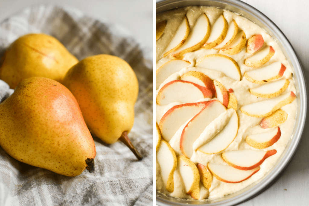 Fresh Ginger and Pear Cake • The View from Great Island
