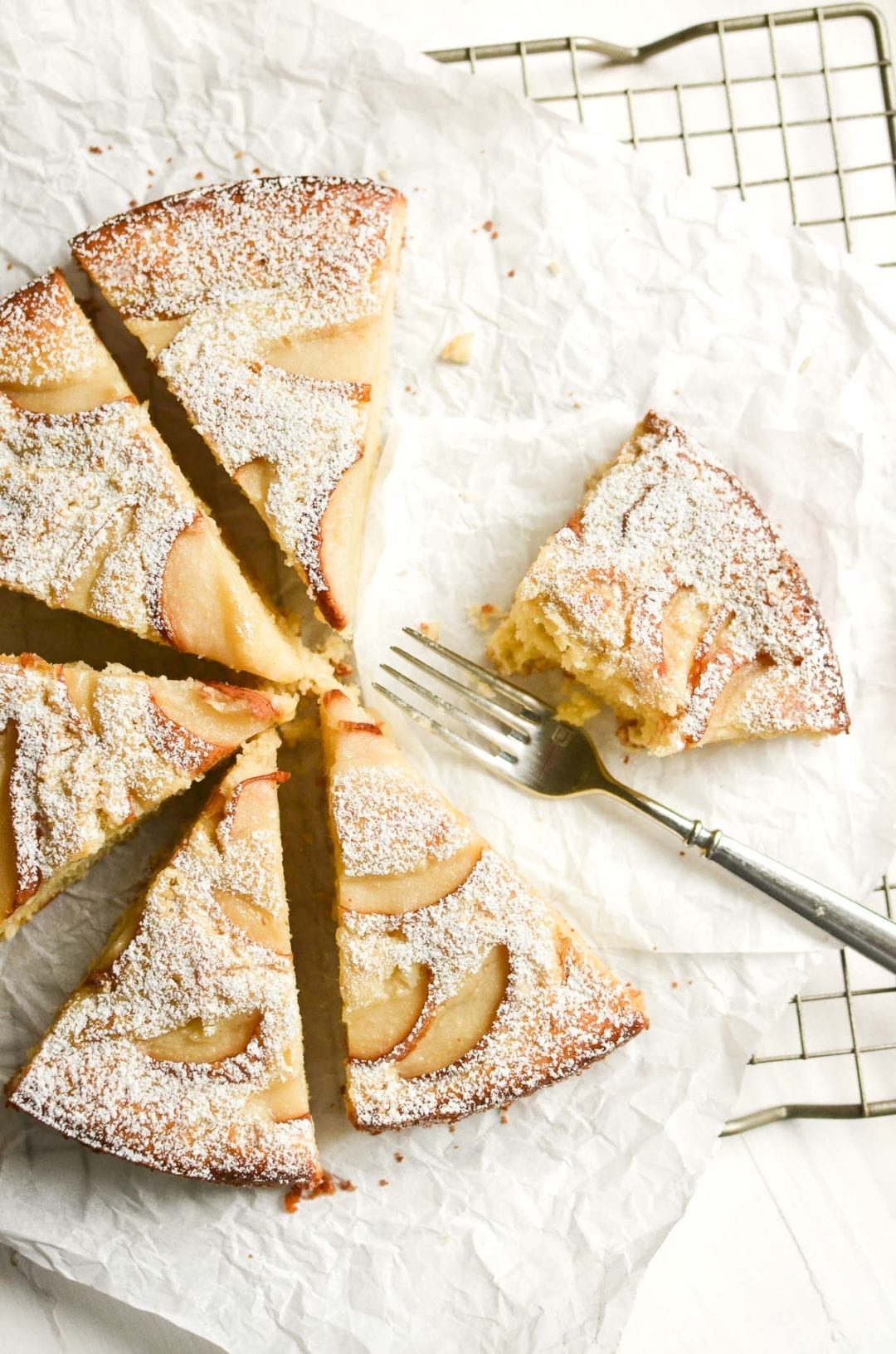 Fresh Ginger and Pear Cake • The View from Great Island