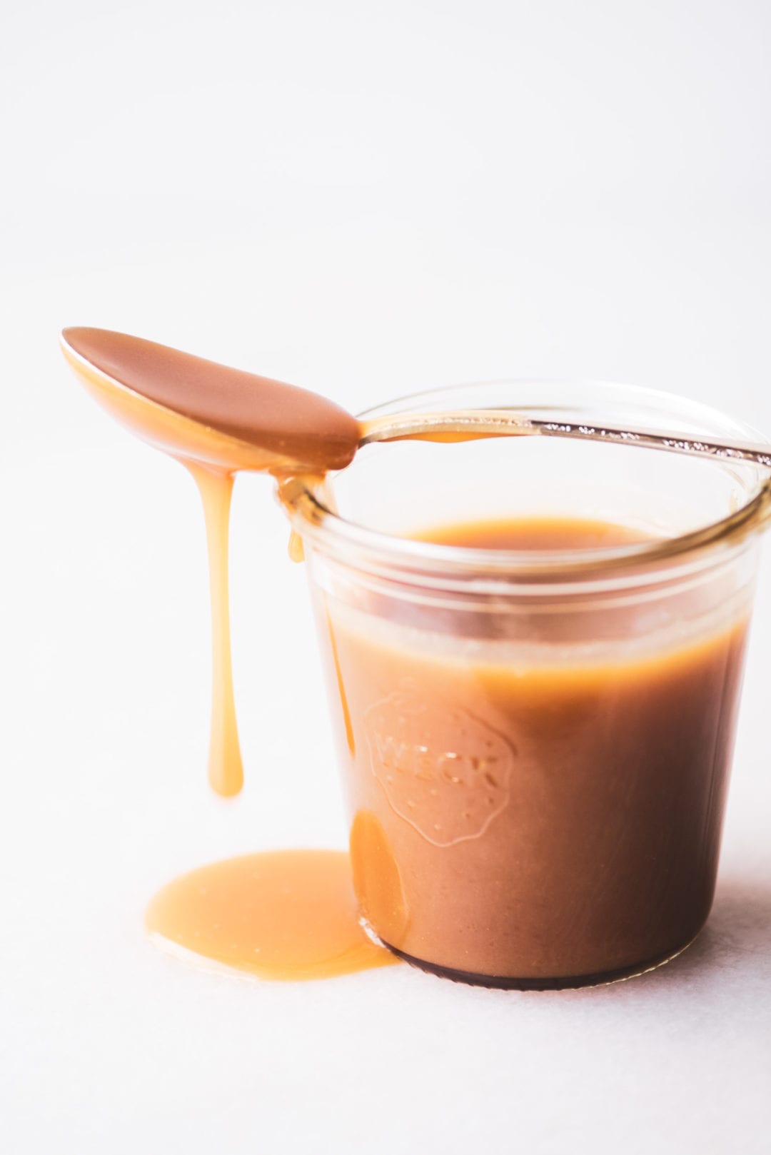 Salted Maple Caramel Sauce (easy recipe!) • The View from Great Island