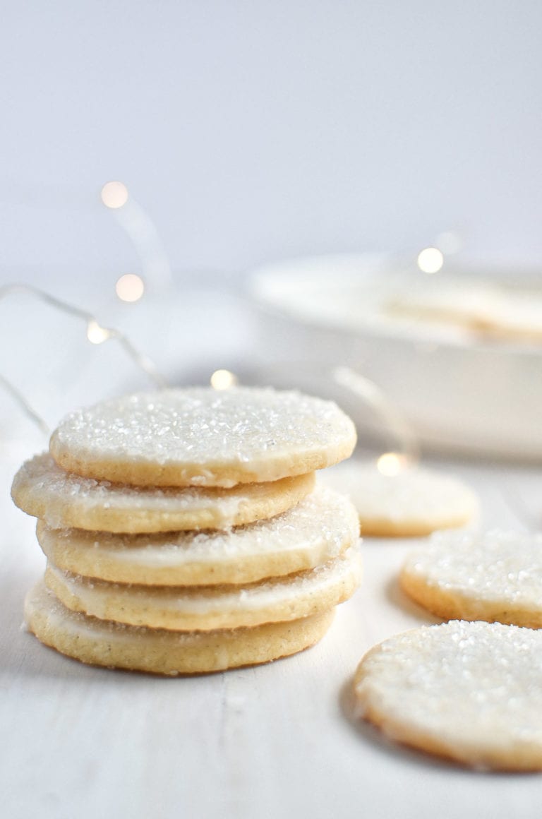 New Fallen Snow Shortbread Cookies • The View from Great Island