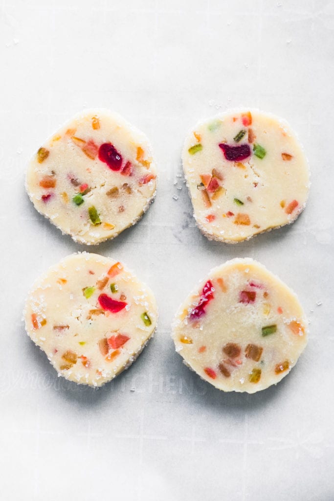 Fruitcake Shortbread Cookies • The View from Great Island