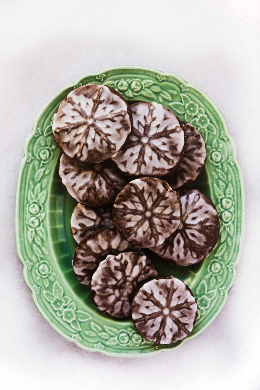 Chocolate Gingerbread Stamped Cookies • The View from Great Island