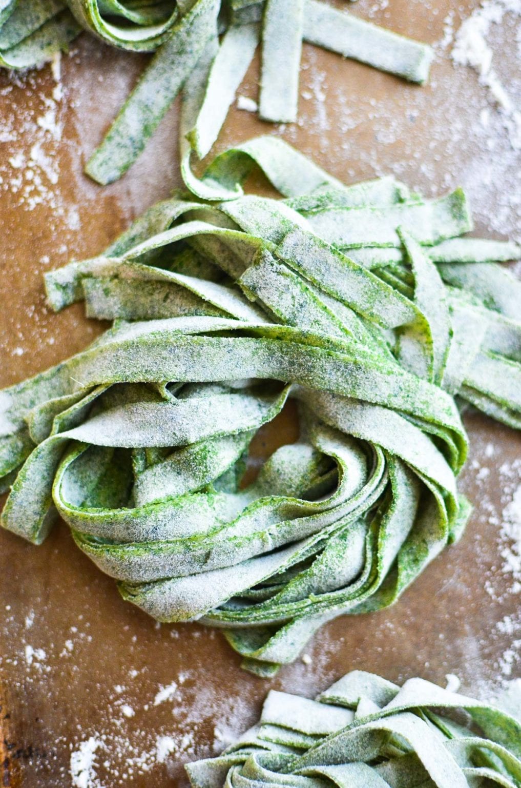 Homemade Pasta with Fresh Greens • The View from Great Island