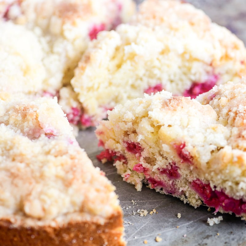 Raspberry Coffee Cake • The View from Great Island