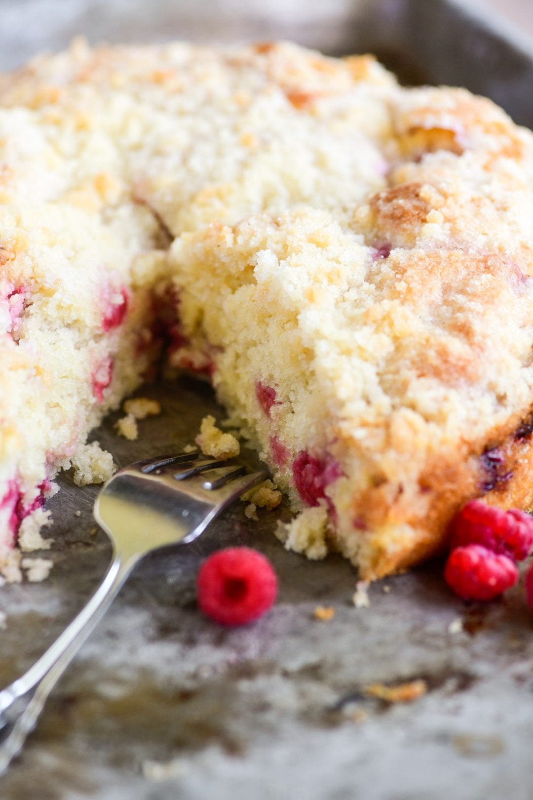 Raspberry Coffee Cake • The View from Great Island