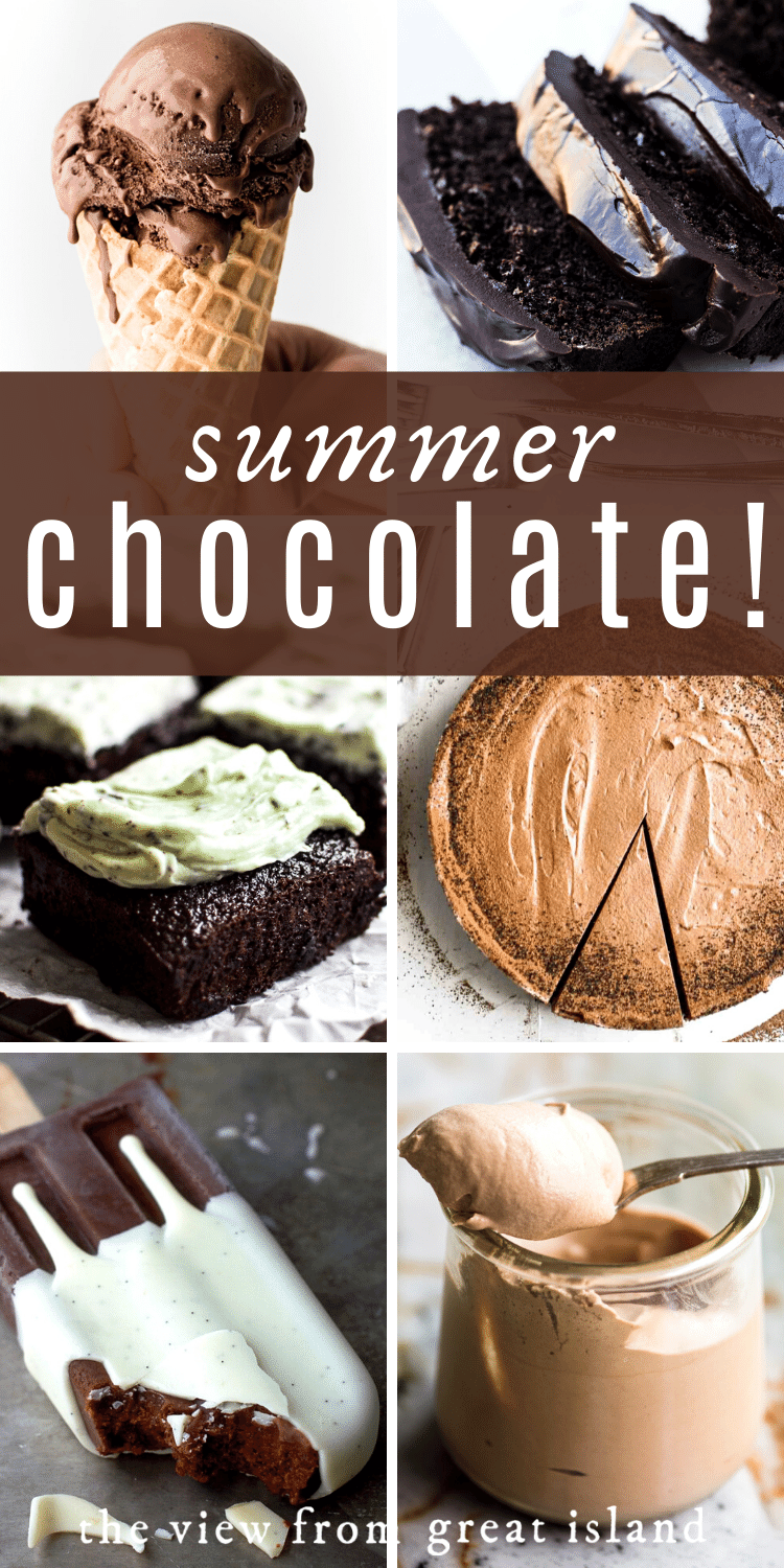 How to Eat Chocolate in Summer! • The View from Great Island