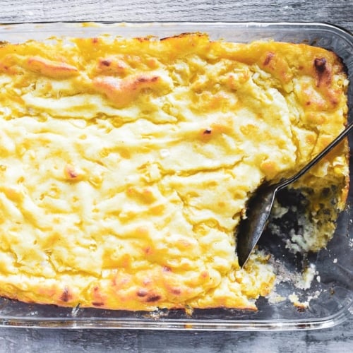 Sweet Corn Spoonbread Casserole • The View from Great Island