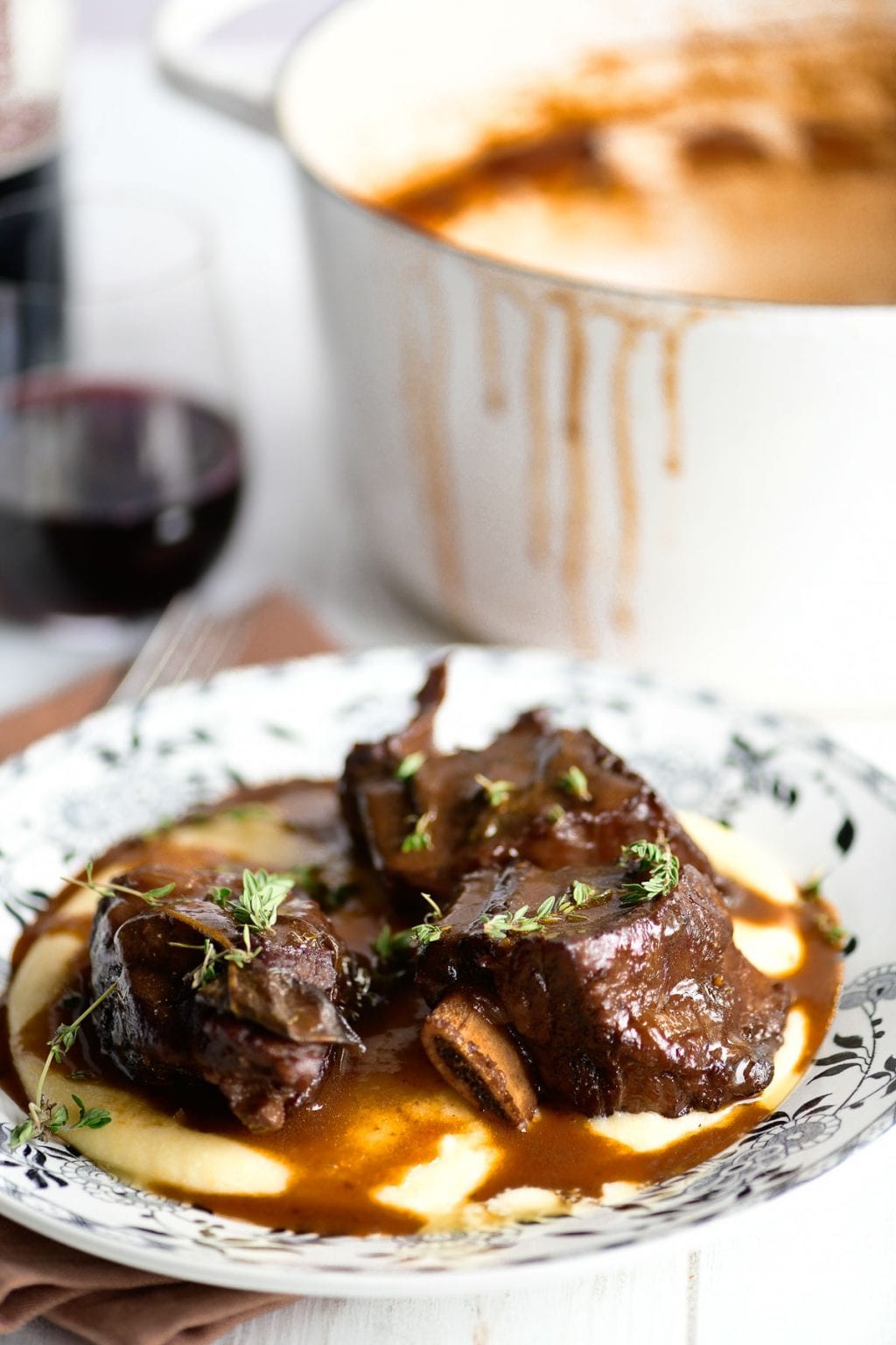 Short Ribs with Polenta • The View from Great Island