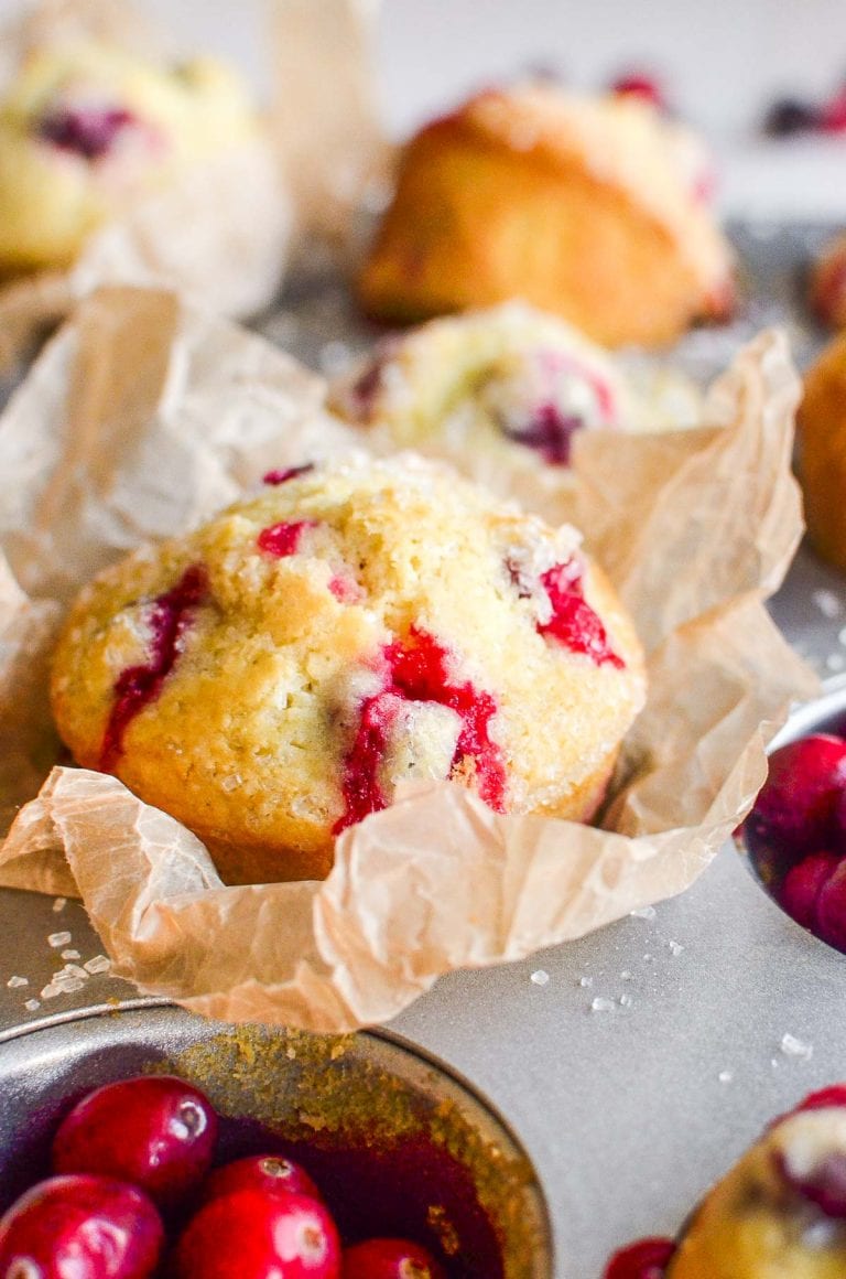 Fresh Cranberry Muffins • The View from Great Island