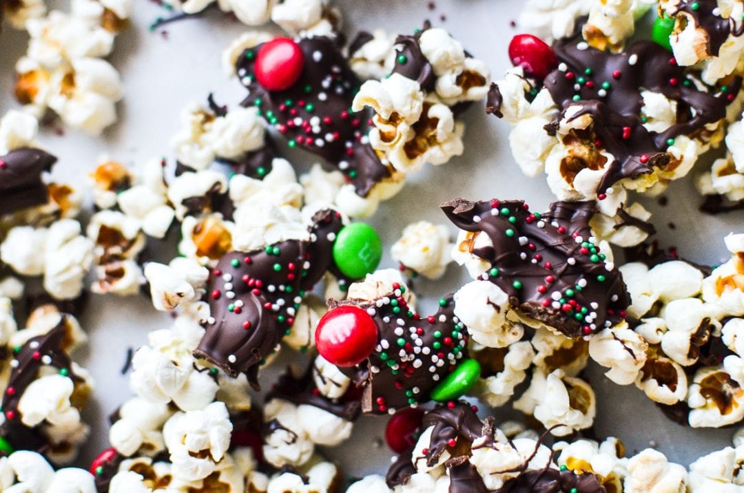 Christmas Popcorn Snack Mix • The View from Great Island