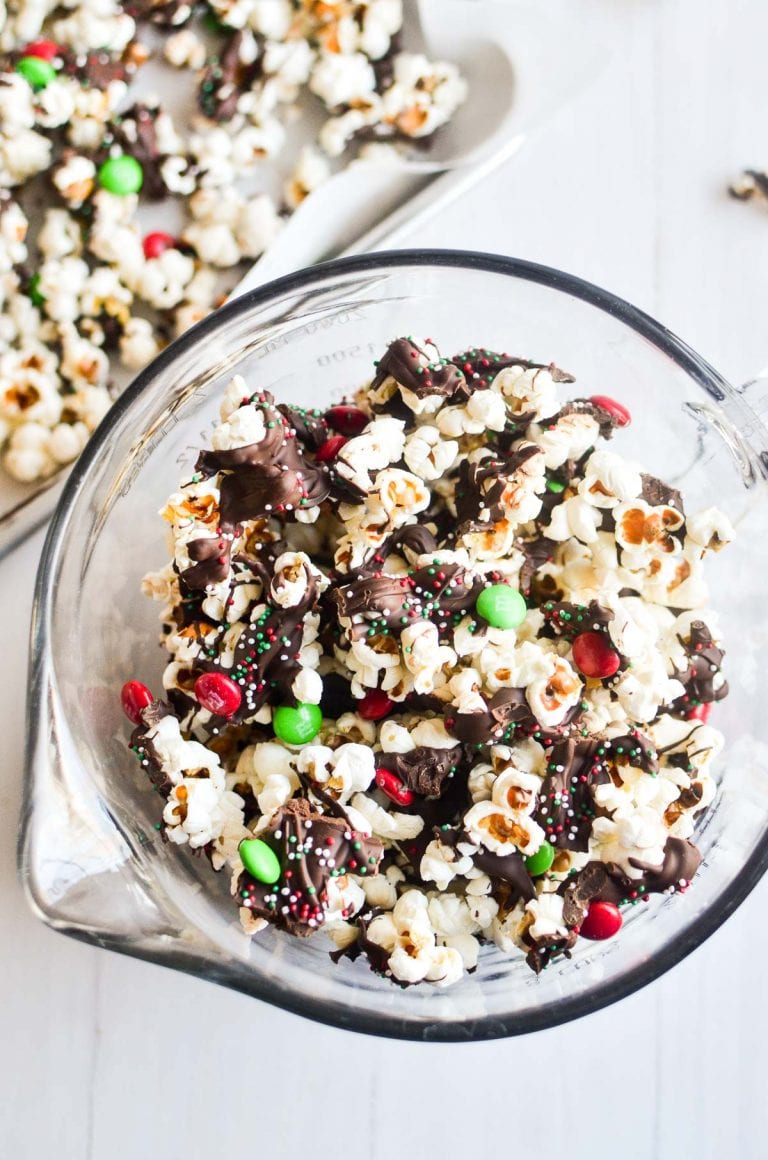 Christmas Popcorn Snack Mix • The View from Great Island