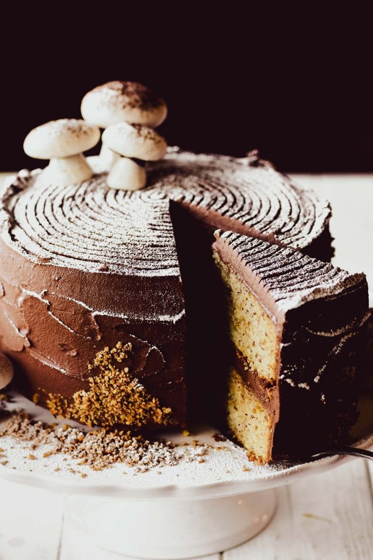 Bûche de Noël Cake • the EASIEST recipe!