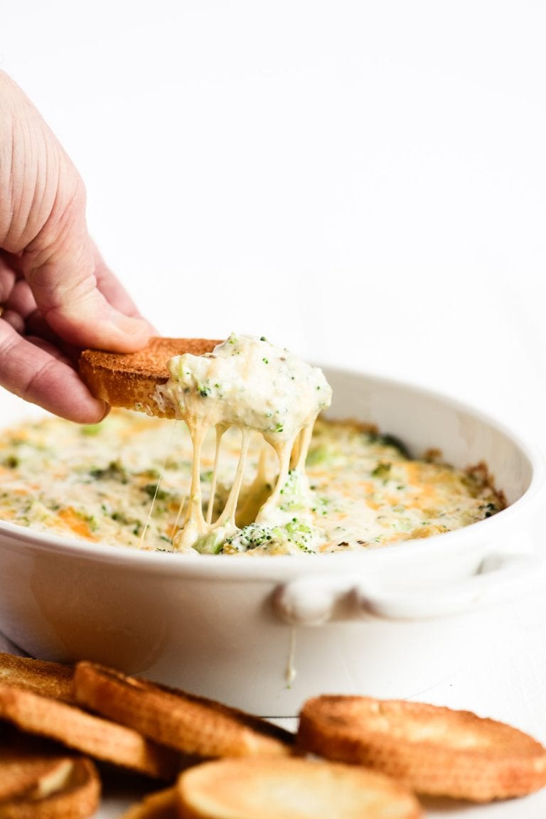 Irresistible Broccoli Cheese Dip! • The View from Great Island