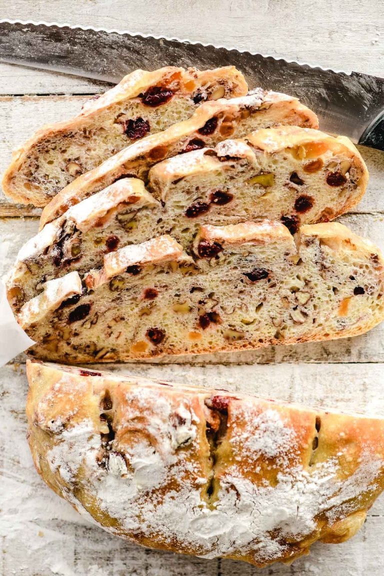 No Knead Trail Mix Bread • The View from Great Island