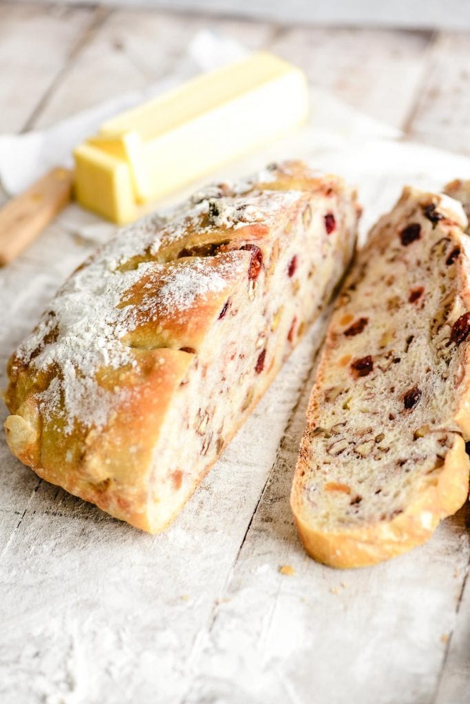 No Knead Trail Mix Bread • The View from Great Island