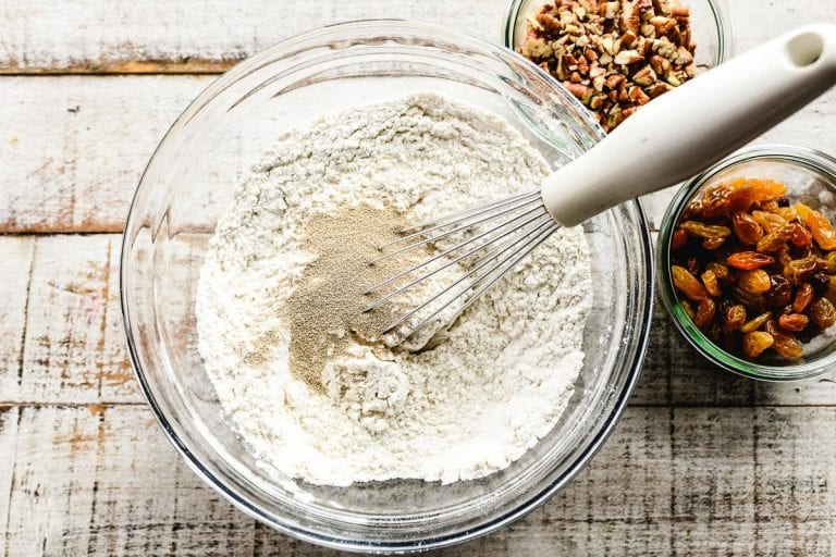 No Knead Trail Mix Bread • The View from Great Island