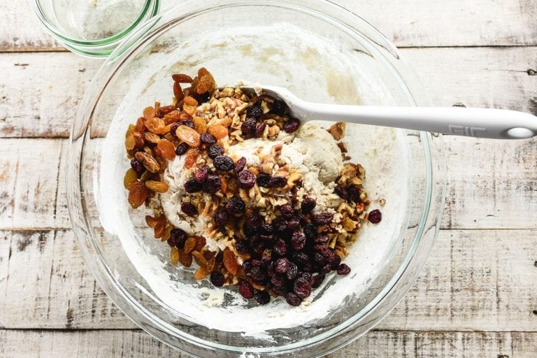 No Knead Trail Mix Bread • The View from Great Island