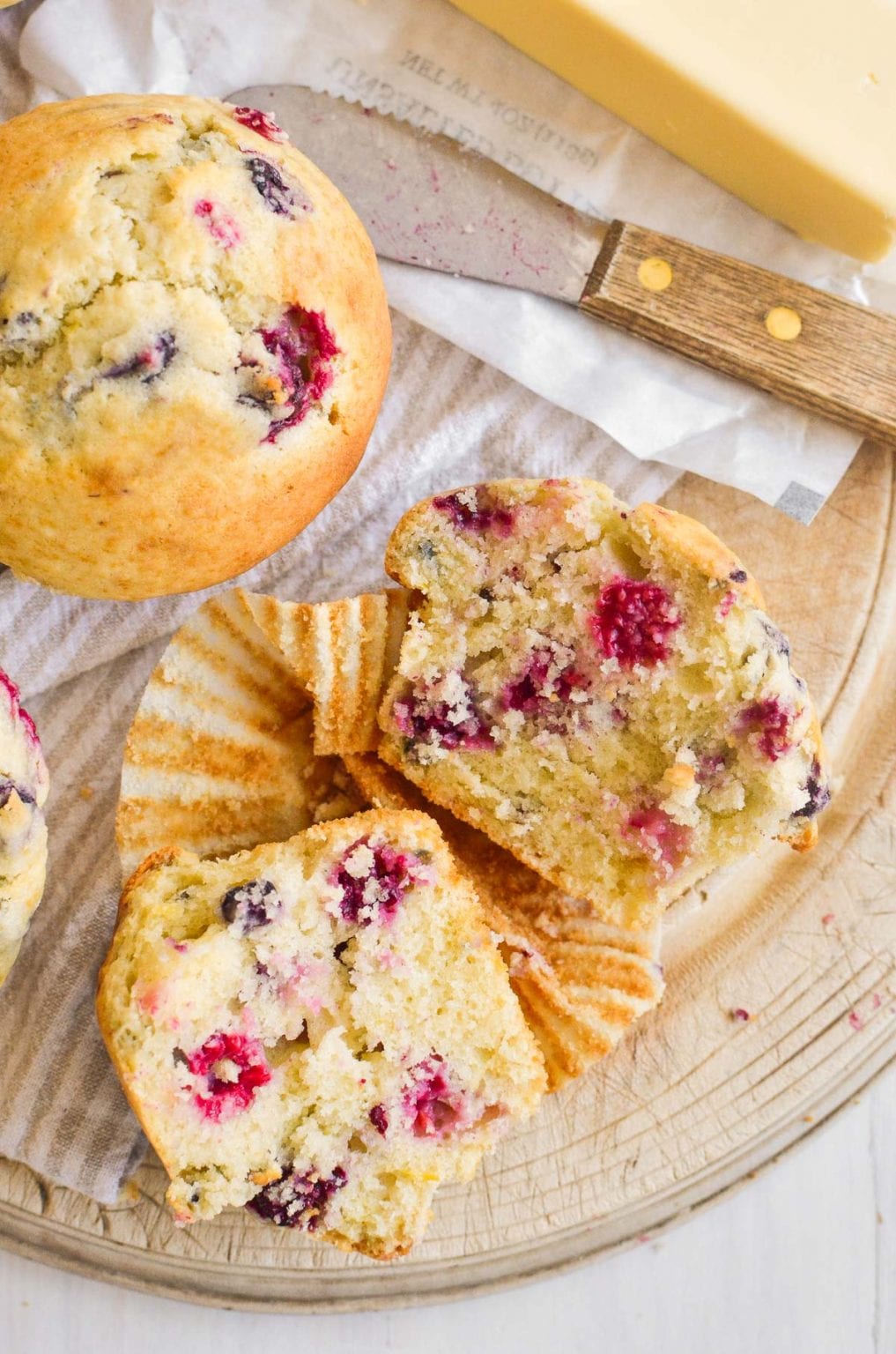 Triple Berry Muffins • The View from Great Island