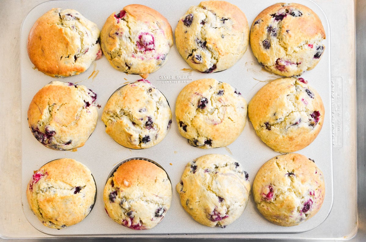 Triple Berry Muffins • The View from Great Island