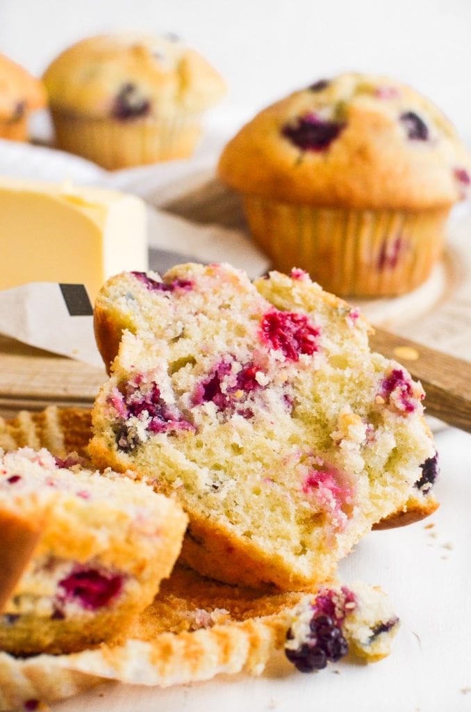 Triple Berry Muffins • The View from Great Island