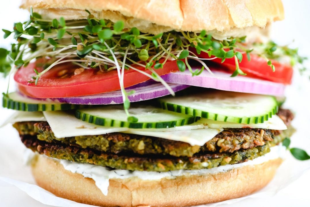 Falafel Burger Recipe (copycat McFalafel) • The View from Great Island