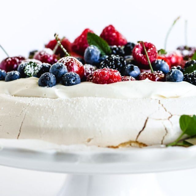 Simple Berry Pavlova • The View from Great Island
