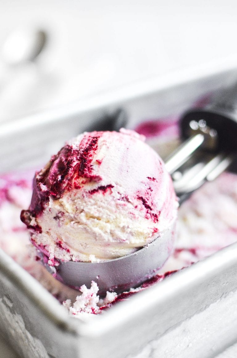 Black Raspberry Ice Cream • The View from Great Island